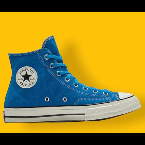 Converse | Shoes | Converse Chuck 7 Ct Hi Imperial Blue Suede Shoes ...